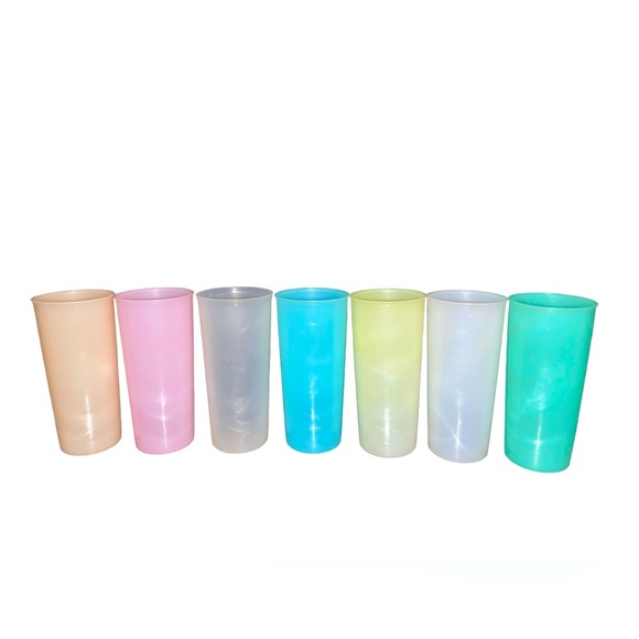 Tupperware | Dining | Vintage 8s Tupperware Pastel 0 Oz Tumbler ...